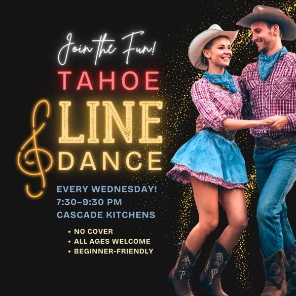 Line Dancing at Cascade Kitchen | Tahoe Line Dancing | Lake Tahoe Events