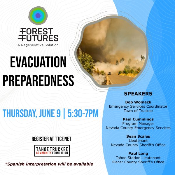 Forest Futures Salon: Wildfire Evacuation Preparedness | Tahoe Truckee ...