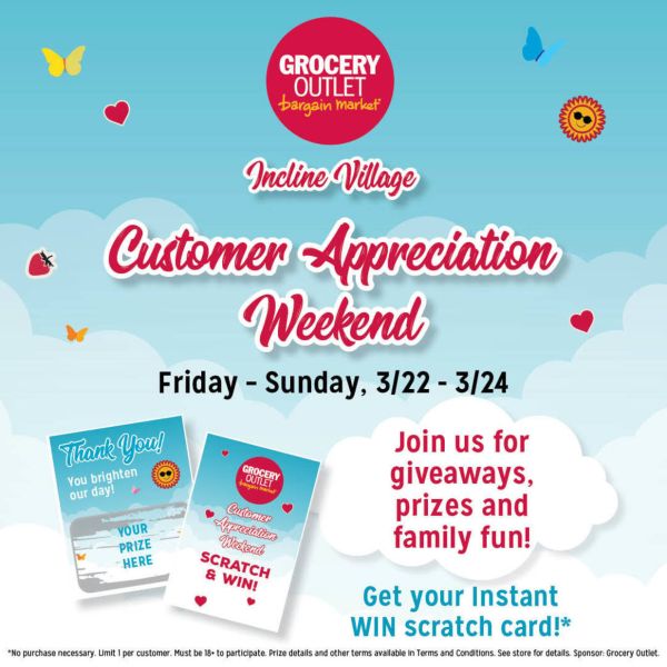 Customer Appreciation Week | Grocery Outlet Bargain Market | Lake Tahoe ...